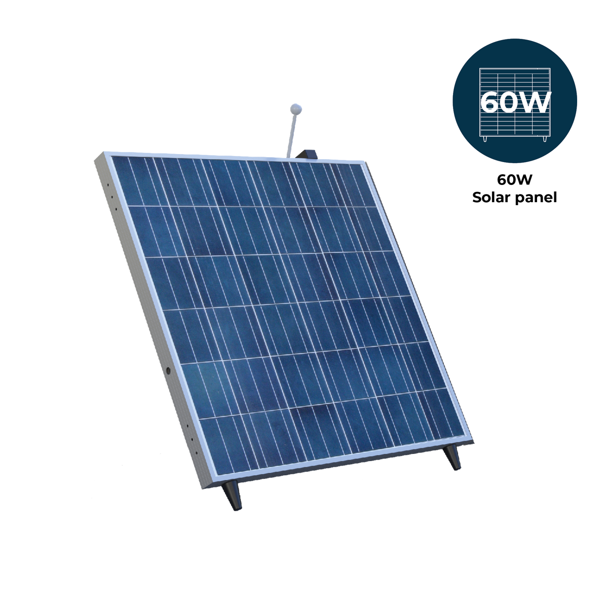 Panel solar de 60W para SE1 – Futurepump